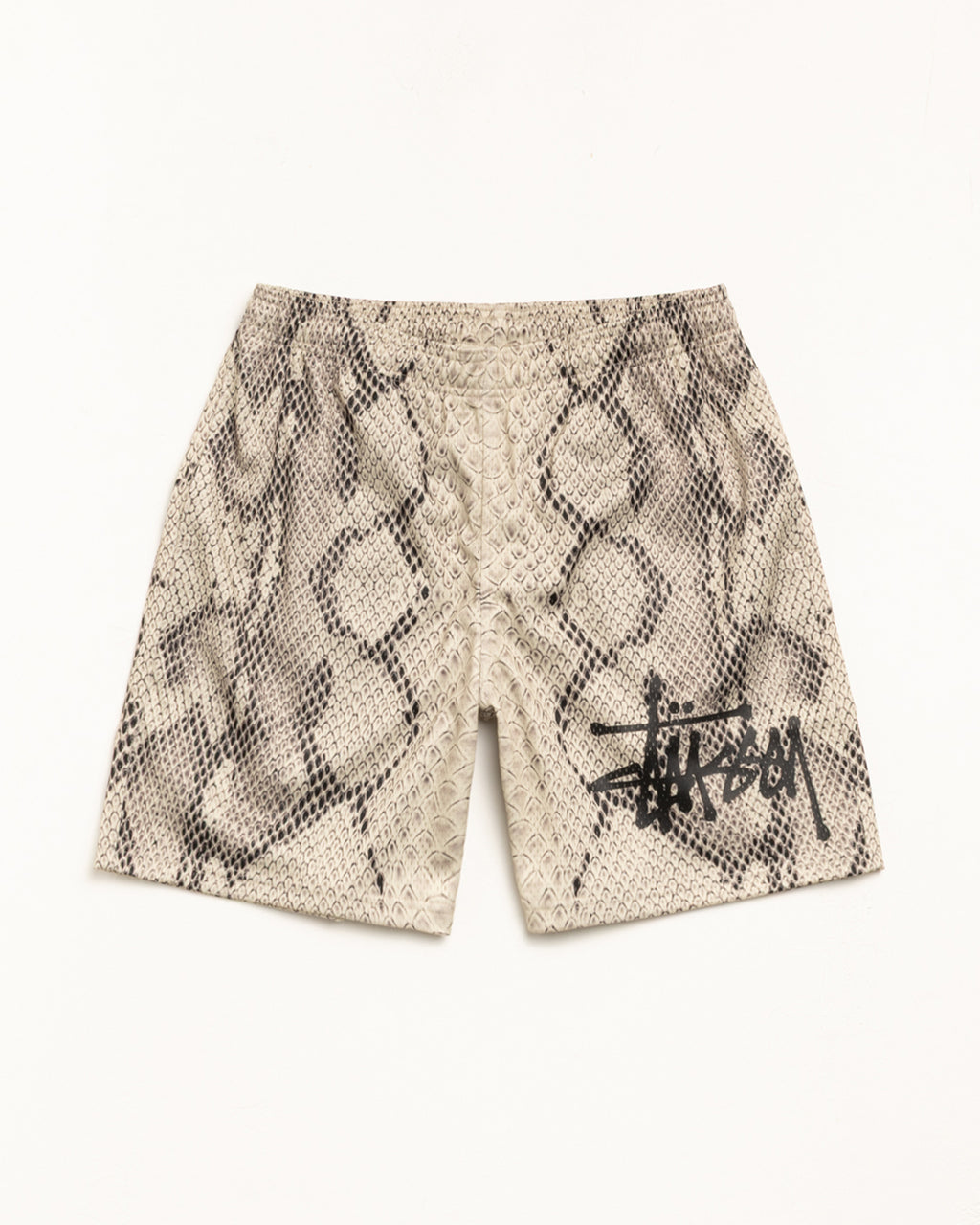 Mesh Short Basic Snake in bone – Stüssy Europe – Stüssy UK