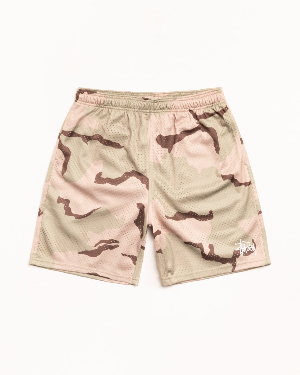 Basic Mesh Short – Sand Camo | Shorts | Stüssy UK